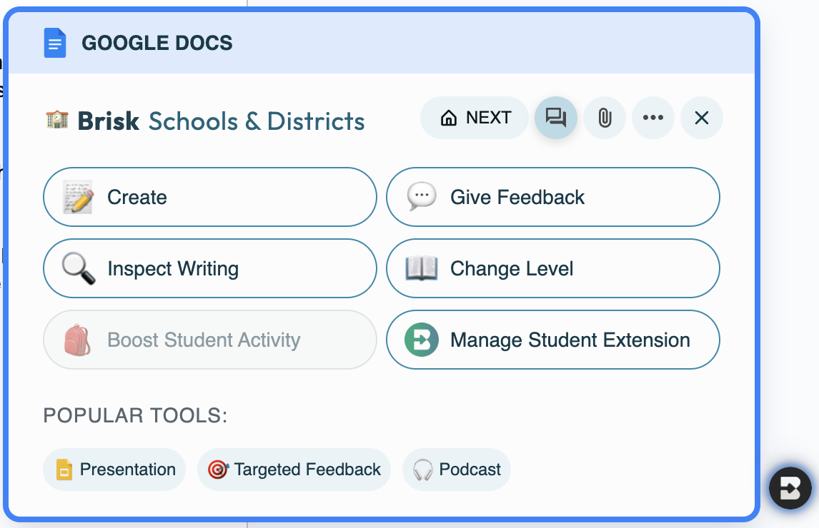 🏫 How do I view student work and Brisk Boost's feedback? – Brisk Teaching